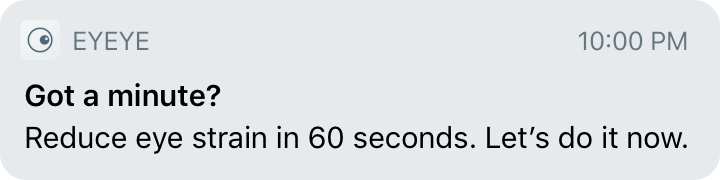 Eyeye: Eyesight Trainer App Powered by Eye Tracking